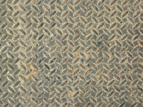 worn metal tread 0008 - Texturelib